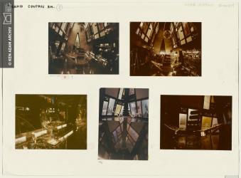 Drax' Headquarters, Pyramid Control Room | Ken Adam Archiv